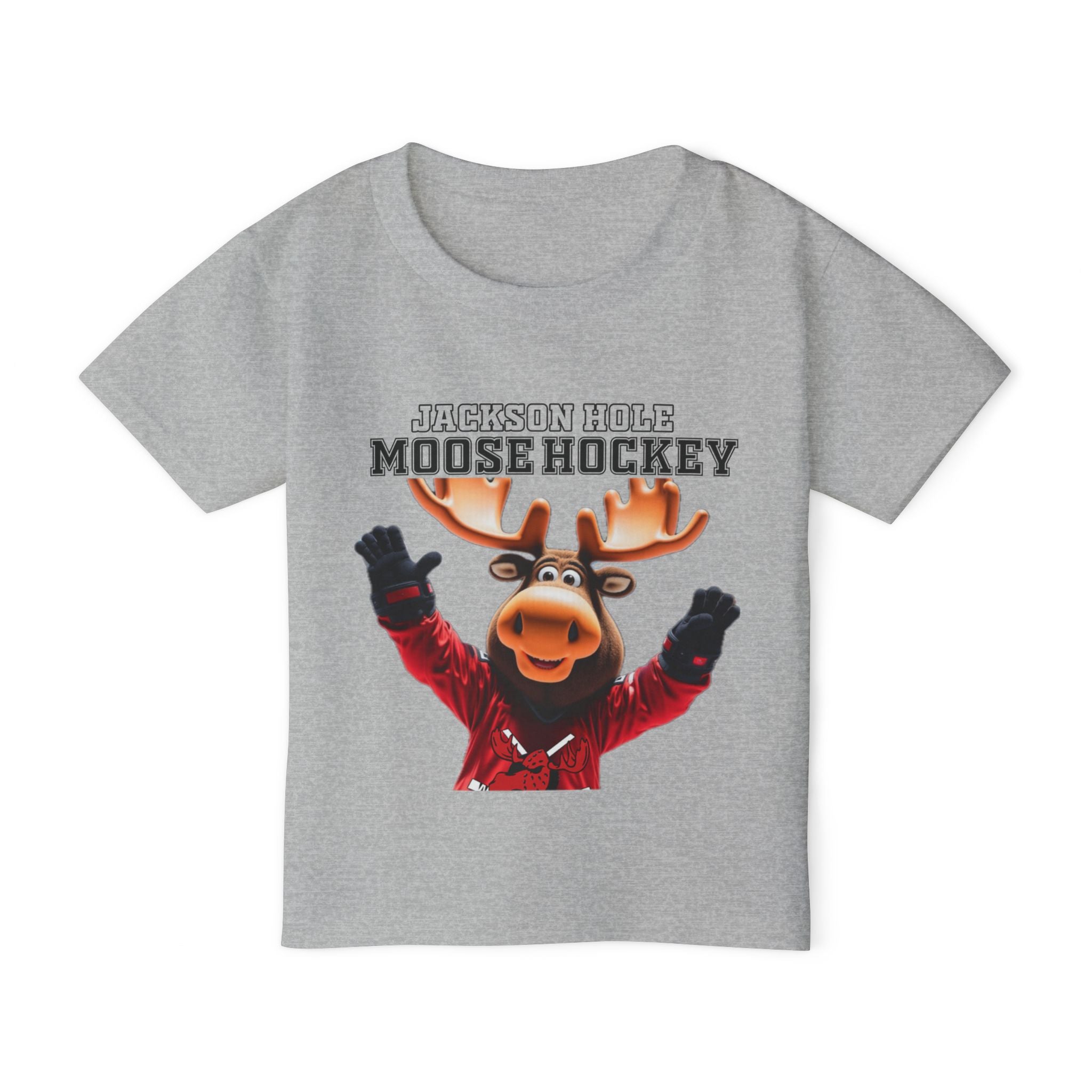 Moose Mascot "Knuckles" Toddler/Kids Tee – The Jackson Hole Moose ...